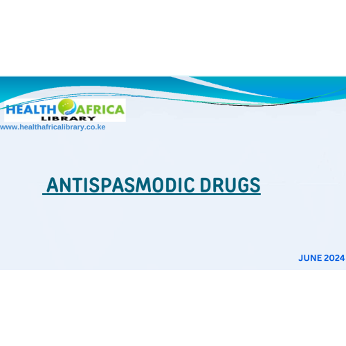 ANTISPASMODIC DRUGS